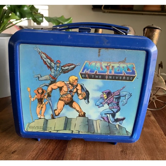 Other | Masters Of The Universe 1983 Plastic Lunchbox By Aladdin Motu ...